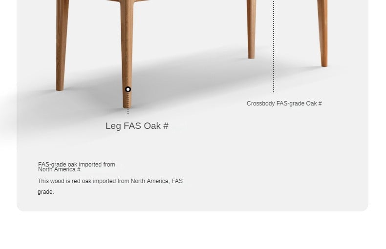 Oak solid wood Long office desk)